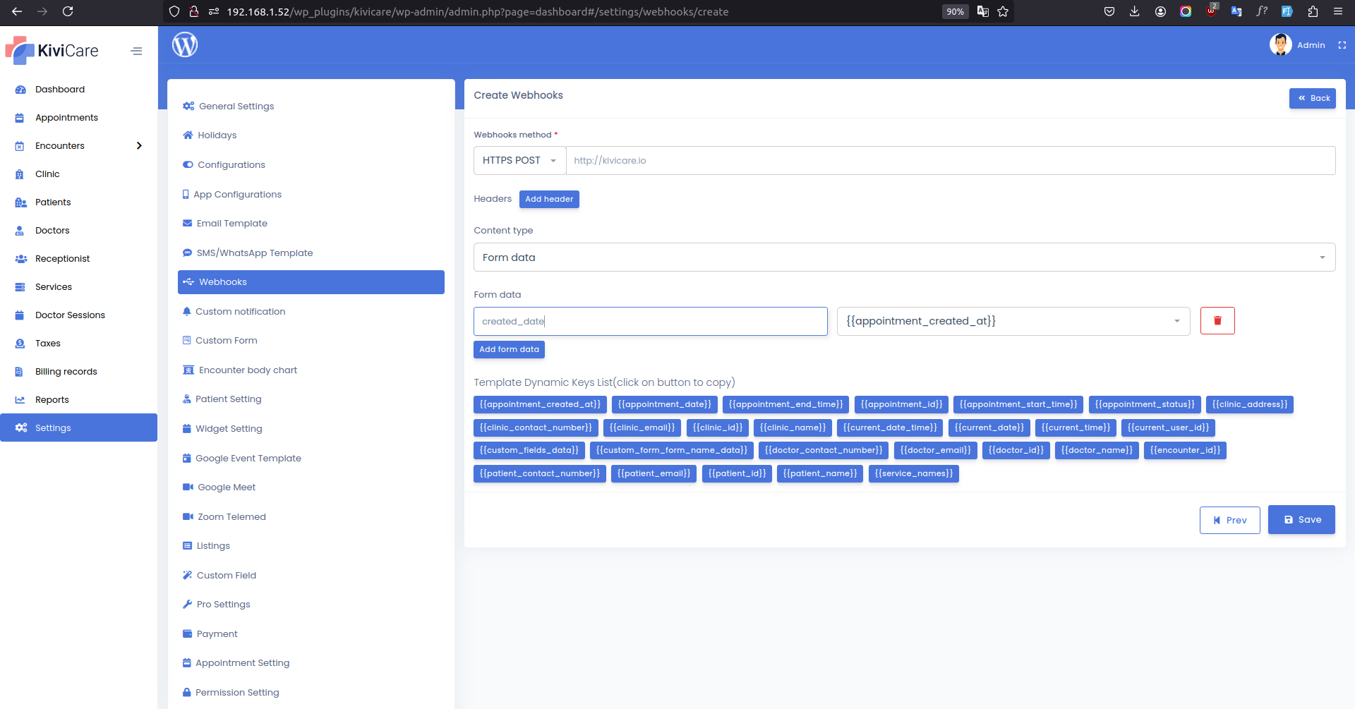 KiviCare(TM) Webhook (Addon) by iqonicdesign | CodeCanyon